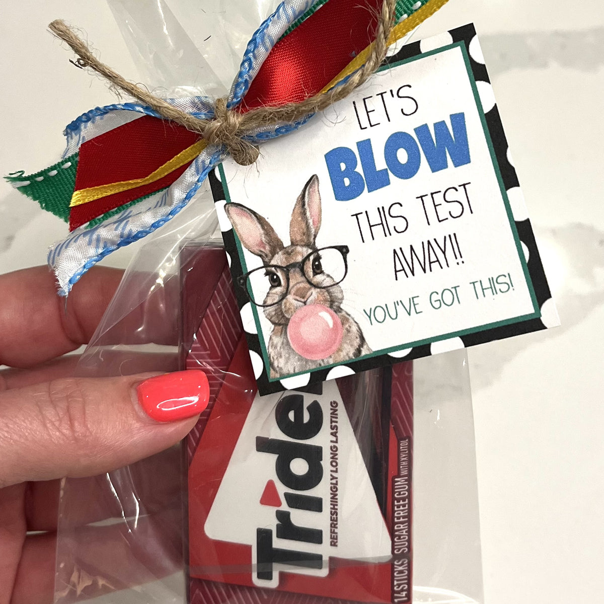 Encouragement Printable Tags for Student Test Days – wacky-kracker