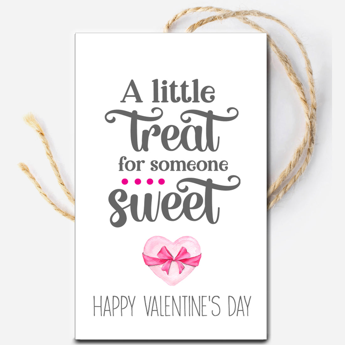 A Little Treat for Someone Sweet Valentine Instant Download Tag – wacky ...