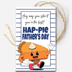 Pie Father's Day Instant Download Tag – wacky-kracker